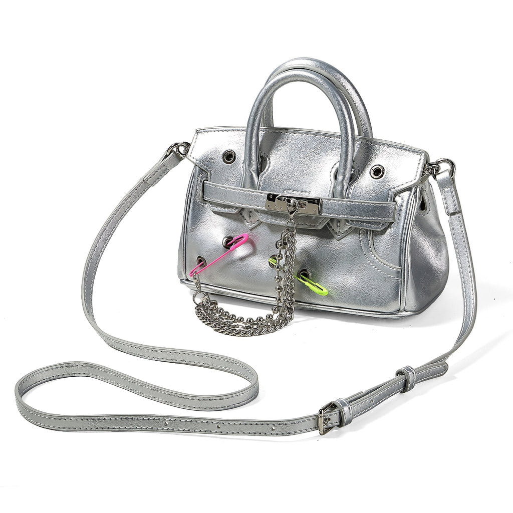 Safety Pin Mini Silver Peblair